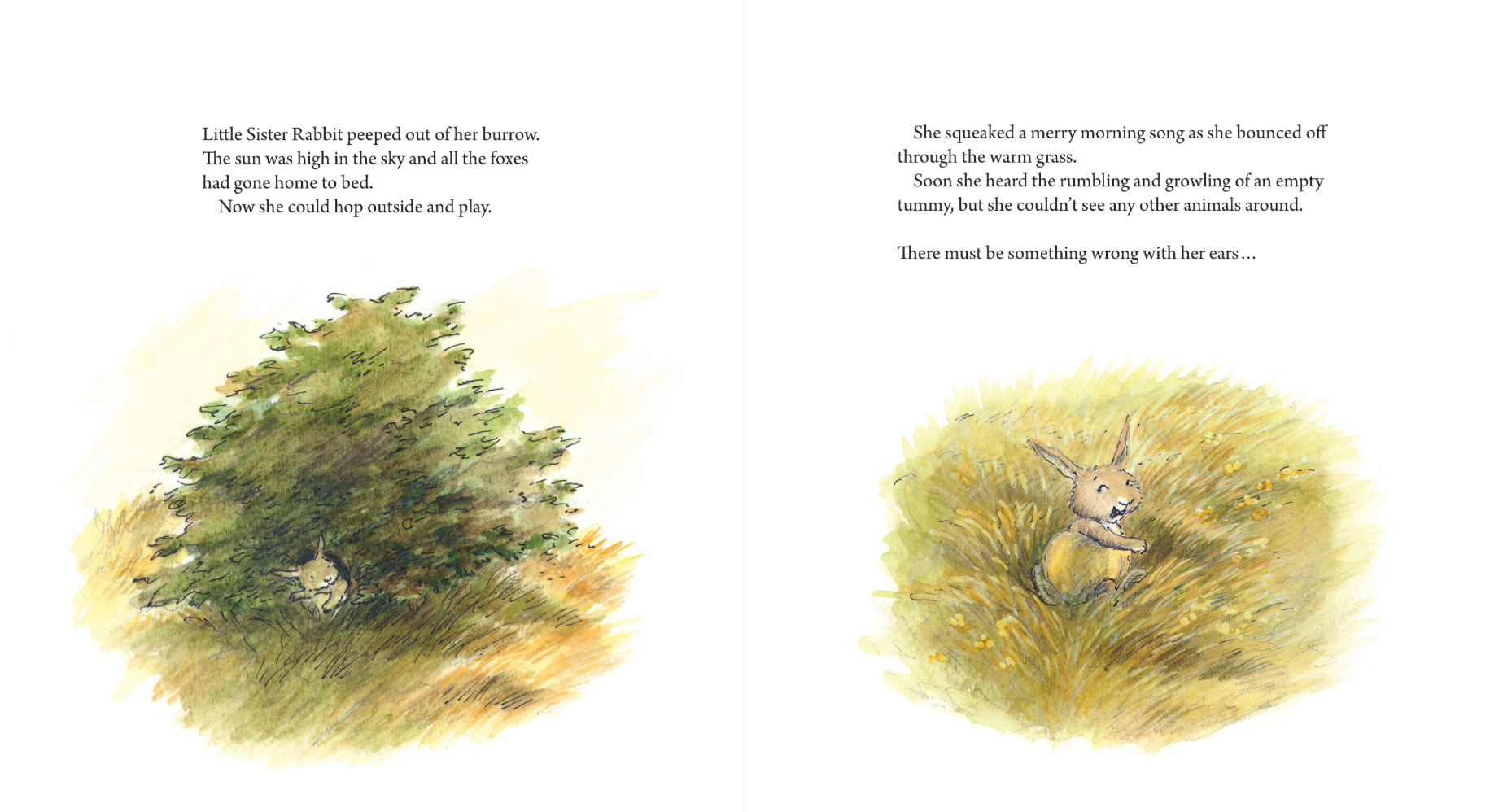 Little Sister Rabbit and the Fox, by Ulf Nilsson